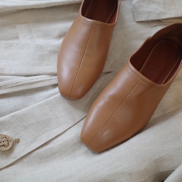Vince | Shoes | Vince Branine Napa Ballet Flats Brown | Poshmark